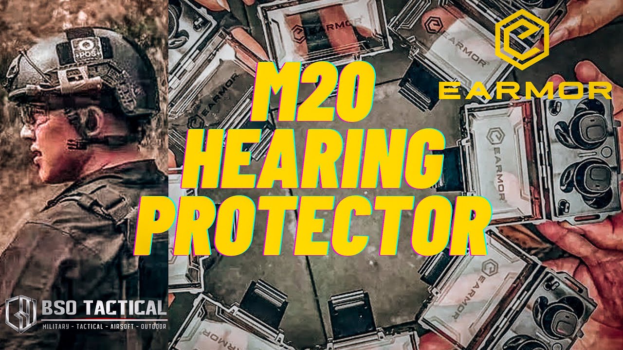 Earmor M20 Tactical Hearing Protector | Smallest - Portable ...