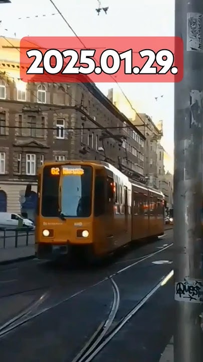 TW6000 "banán" (1508) #budapest #düwag #bkk #bkv #tram #villamos #tömegközlekedés # ...
