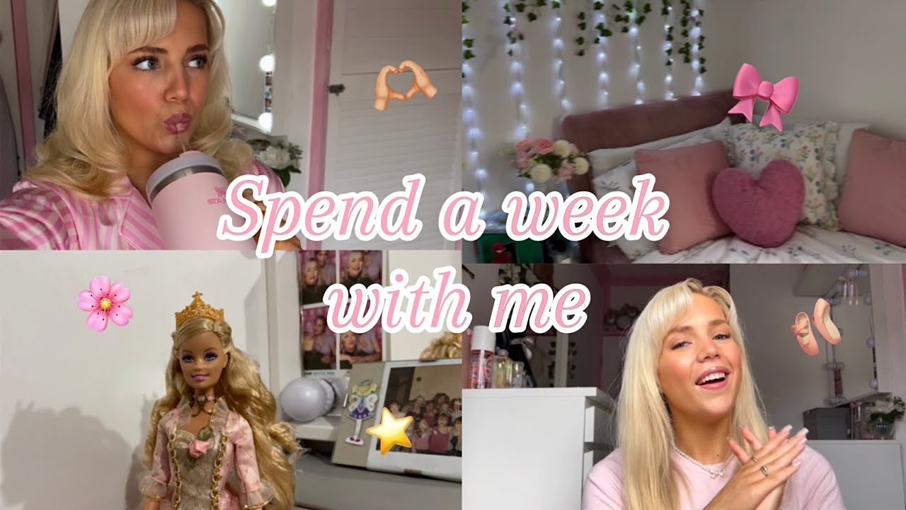 Spend a week with me🎀🤍 - YouTube