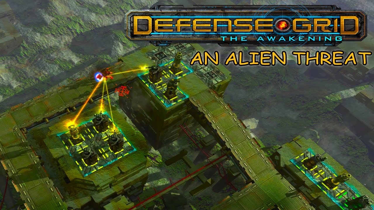 An Alien Threat - Levels 1, 2, and 3 - Defense Grid Part 1 - YouTube