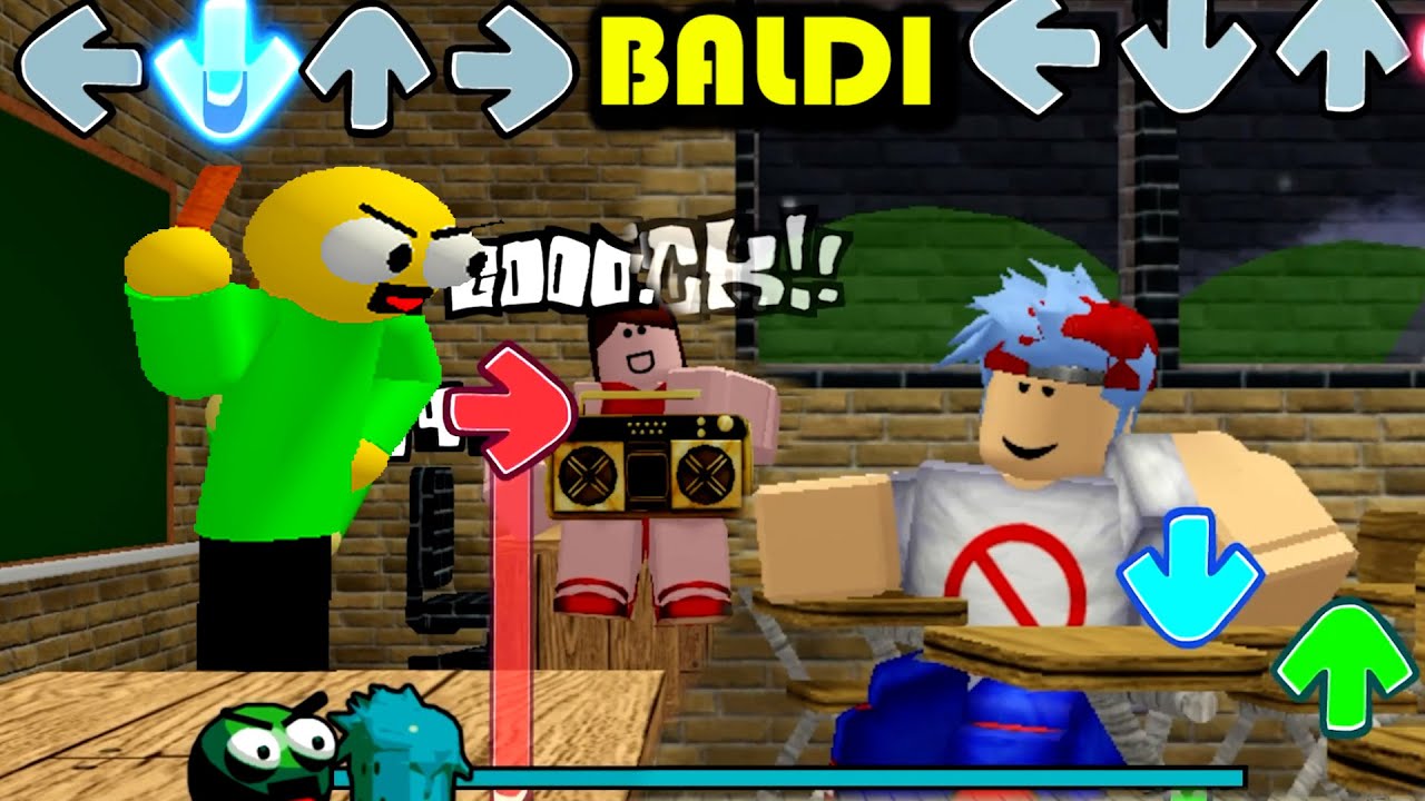 Friday Night Funkin' vs Mr. Baldi Basics (FNF mod) - YouTube
