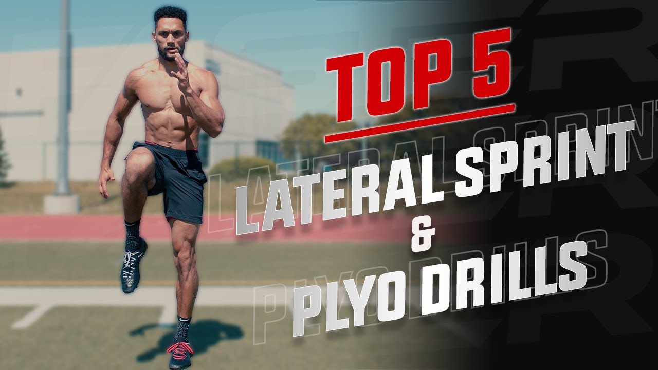 5 Lateral Sprint & Plyo Drills | Speed & Agility Training - YouTube