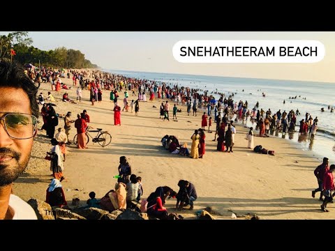 Snehatheeram Beach Thrissur 🥰 Visit to one of the most beautiful beach ...