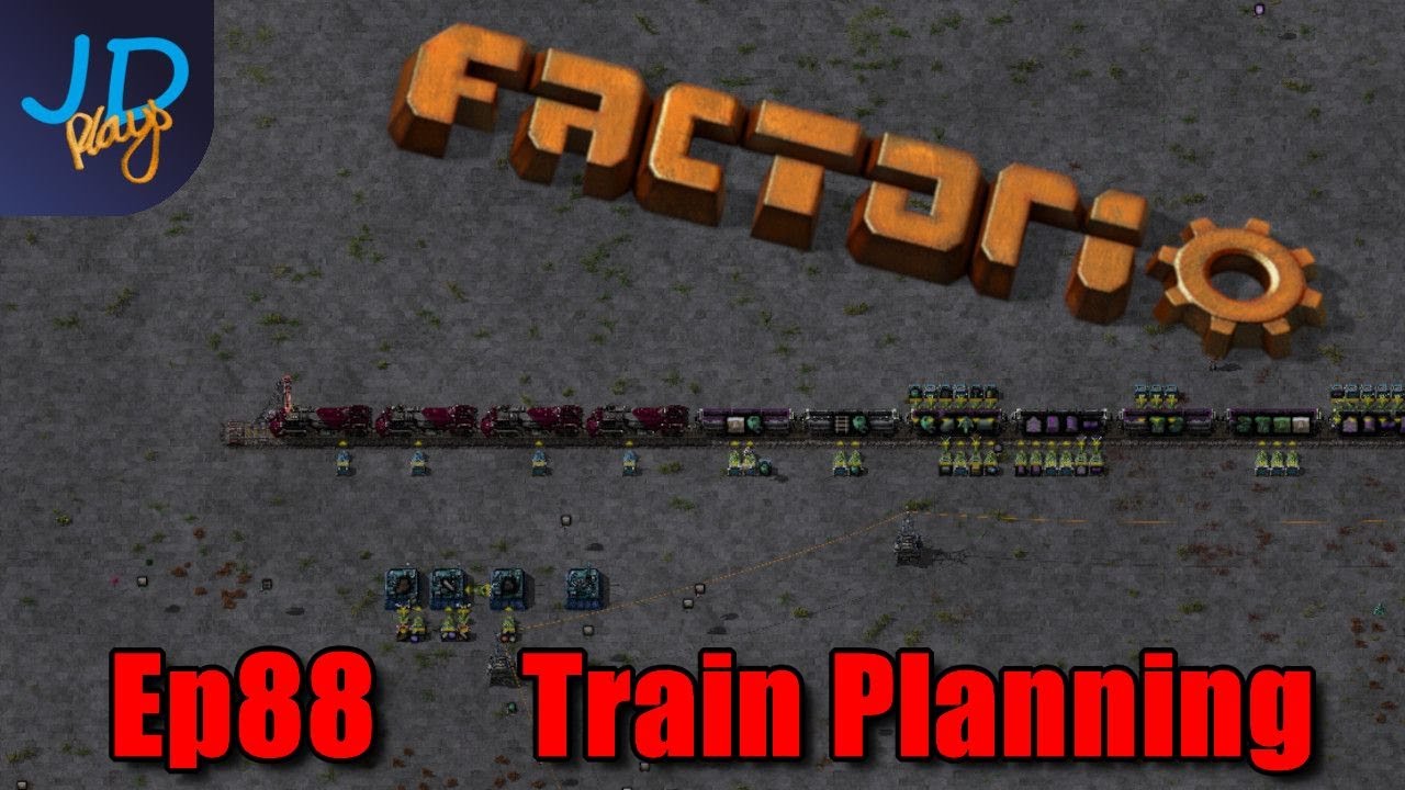 Train Planning Ep88 | Factorio Biter Hell | Gameplay, Lets Play - YouTube