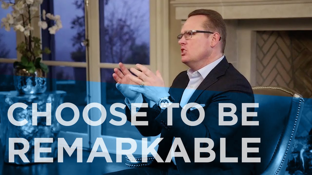 CHOOSE TO BE REMARKABLE - LEADERSHIP BOOT CAMP - YouTube
