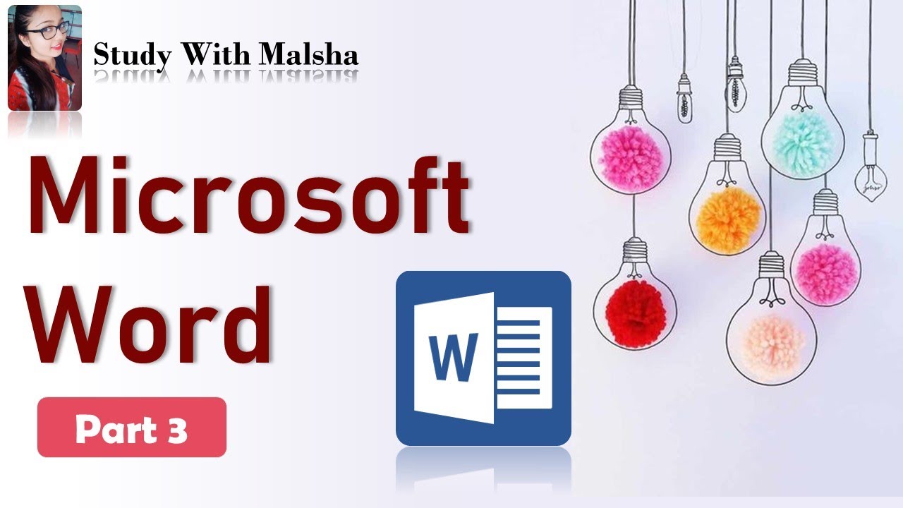 Microsoft word - Part 3 - YouTube