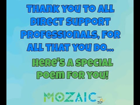 DSP Week Appreciation Poem!! - YouTube