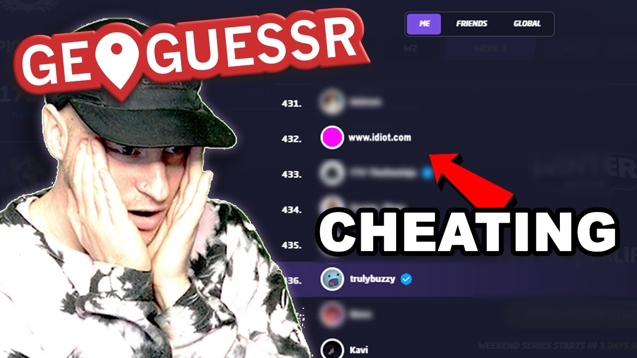 A Cheater Ruined My GeoGuessr Elo So I Did This... - YouTube