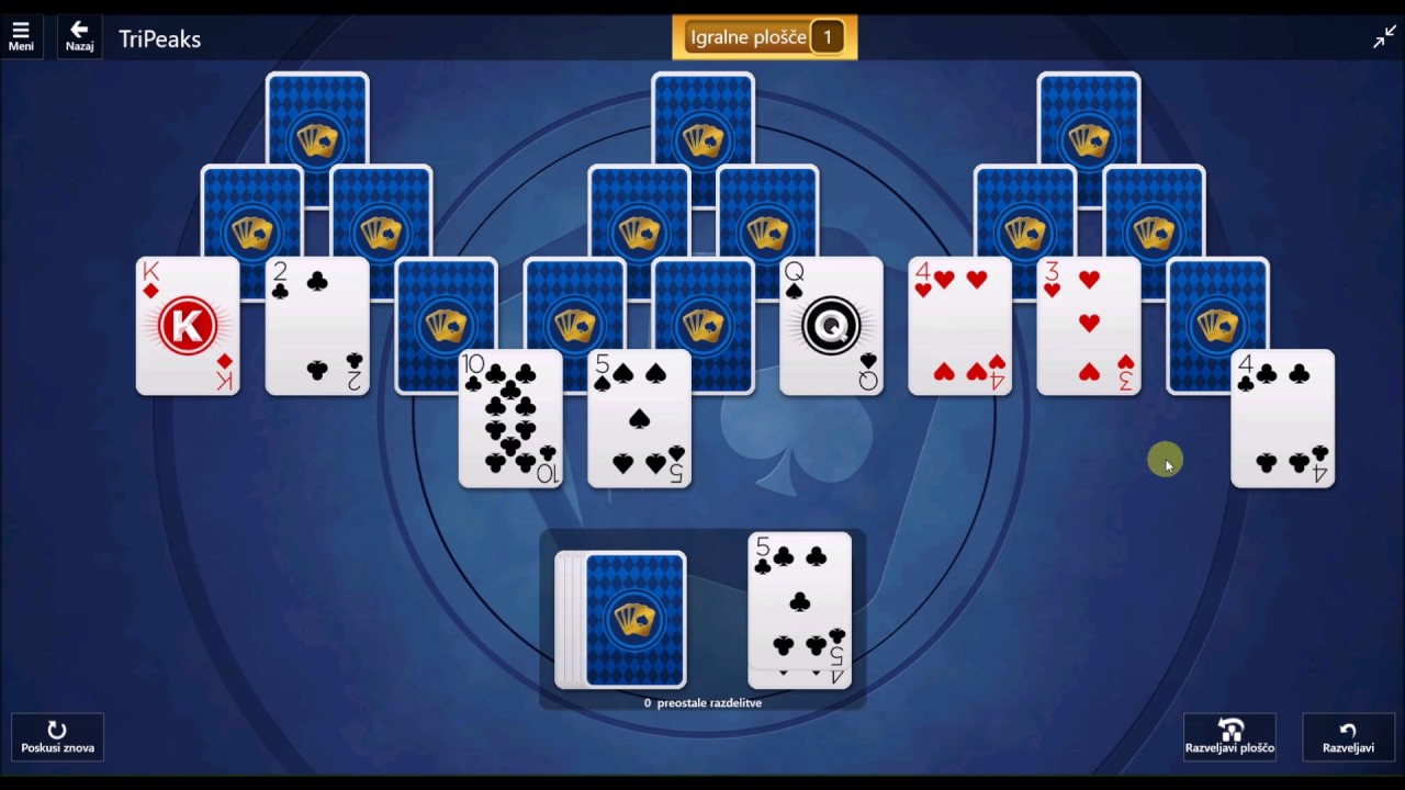 Microsoft Solitaire Collection - TriPeaks December 13 2016 - YouTube