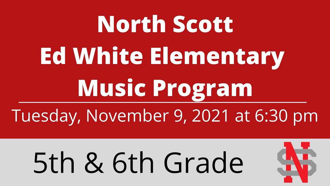 Ed White 5th & 6th Grade Elementary Music Concert - YouTube