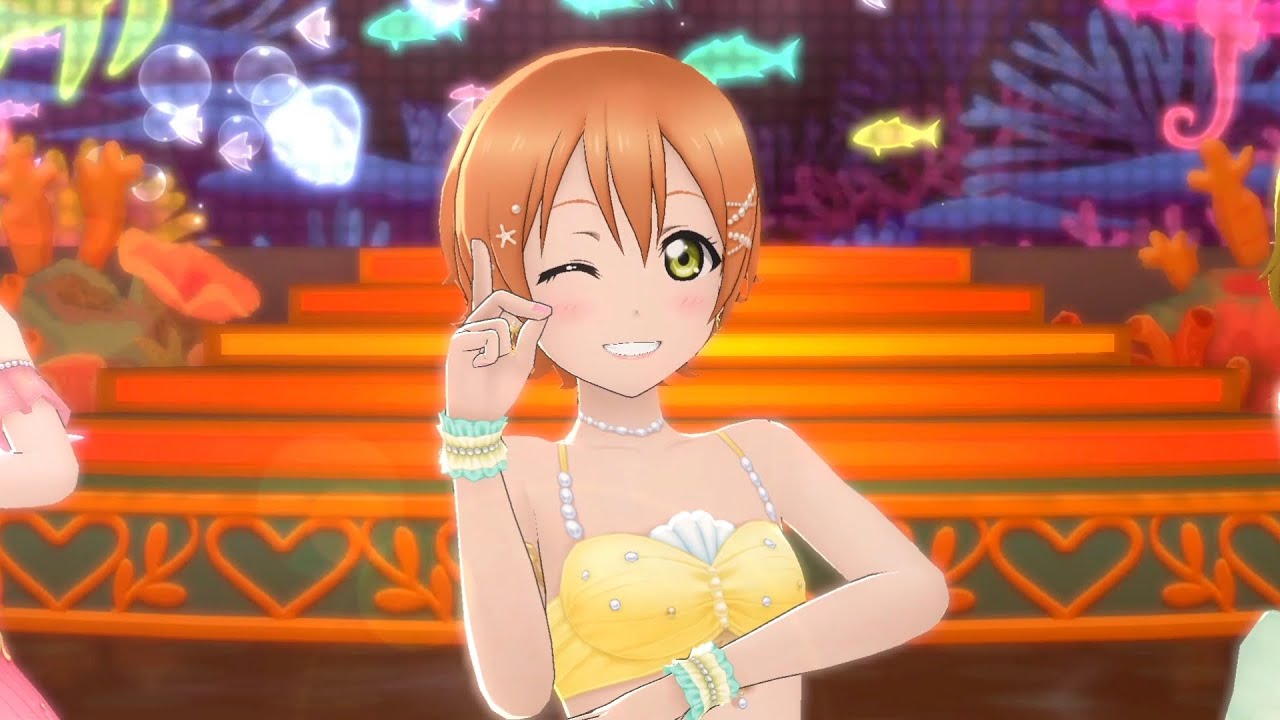Love Live School Idol Festival All Stars Koi Ni Naritai Aquarium μs Dance Ver Youtube