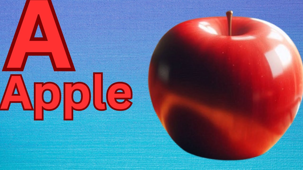A for apple B for ball-phonic song A for apple in 3D-phonic sound of ...