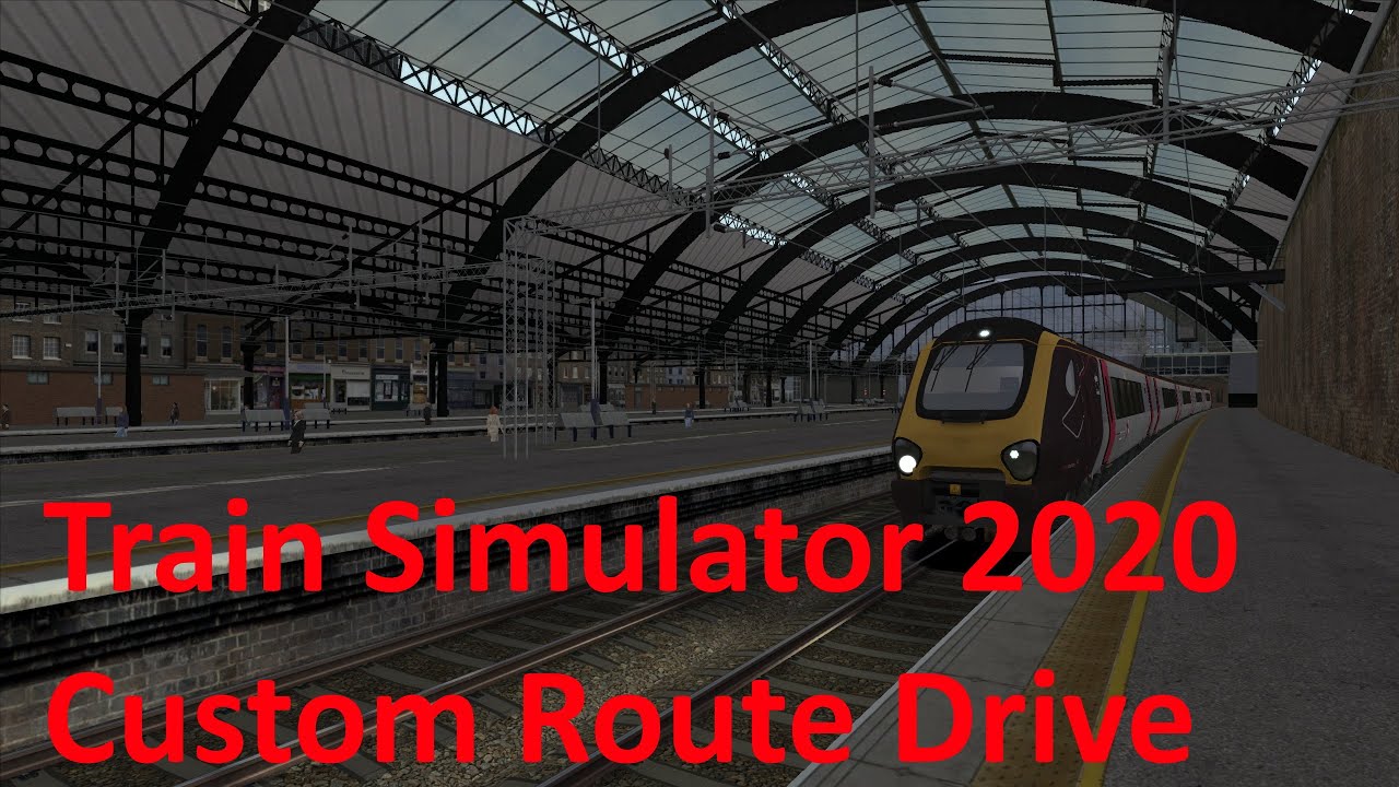 Train Simulator Custom Route Full Run in the JT Voyager - YouTube