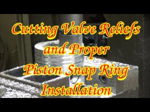Proper Piston Snap Ring Installation Tips Also Racing Diesel Valve ...