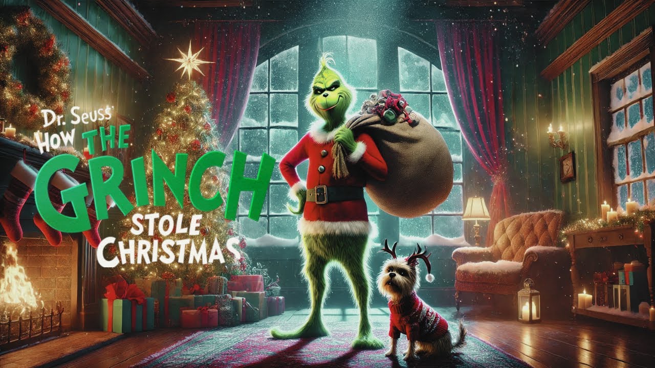 How the Grinch Stole Christmas | Short Narration Story | Whimsical ...