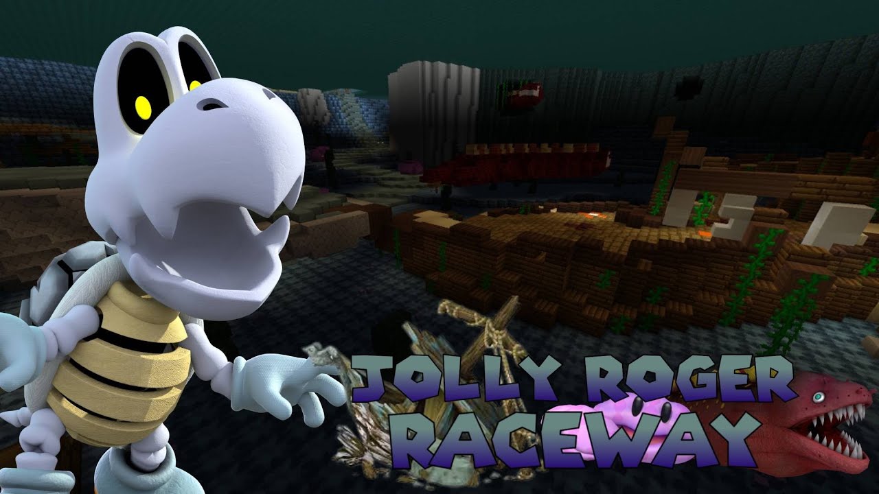 Original Track Jolly Roger Raceway MADE in Minecraft! - YouTube