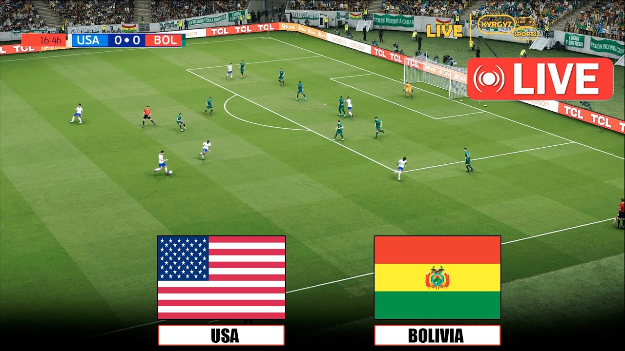 USA vs Bolivia | COPA AMERICA 2024 | PES 2021 Gameplay - YouTube