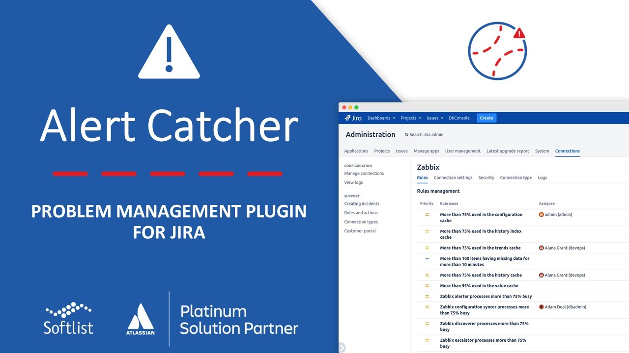 Alert Catcher | Jira integration with Zabbix SIEM - YouTube