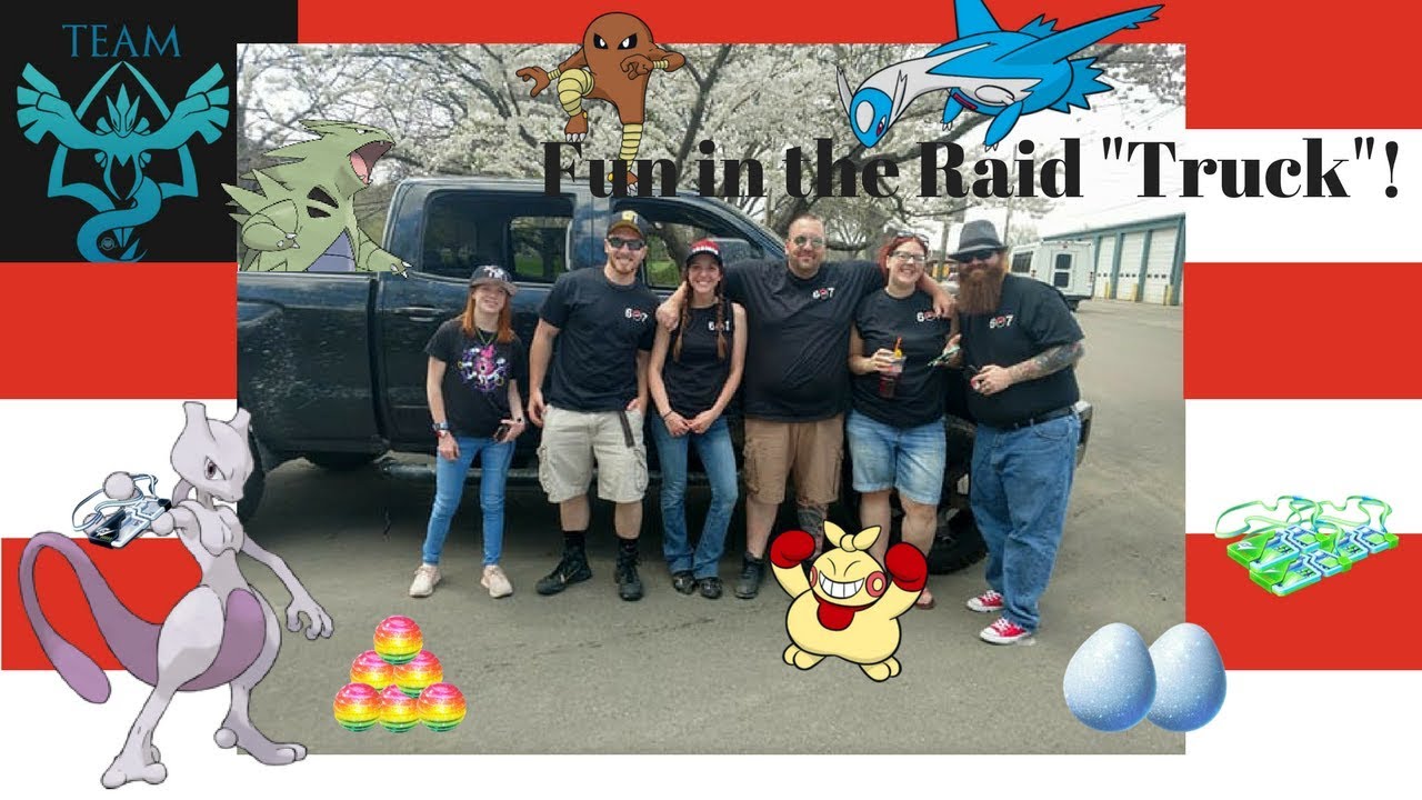 Pokemon GO Raid Trucking! - YouTube