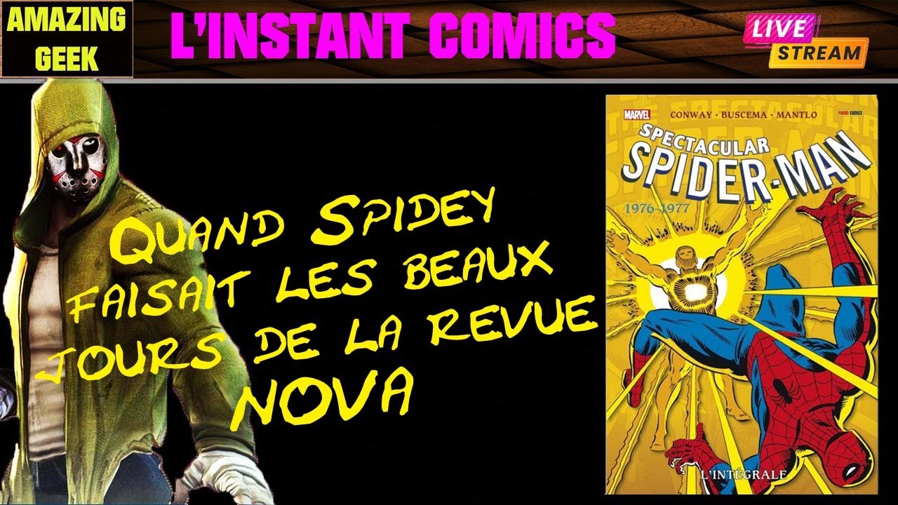 L'instant comics # 73 - THE SPECTACULAR SPIDER MAN 1977 - YouTube