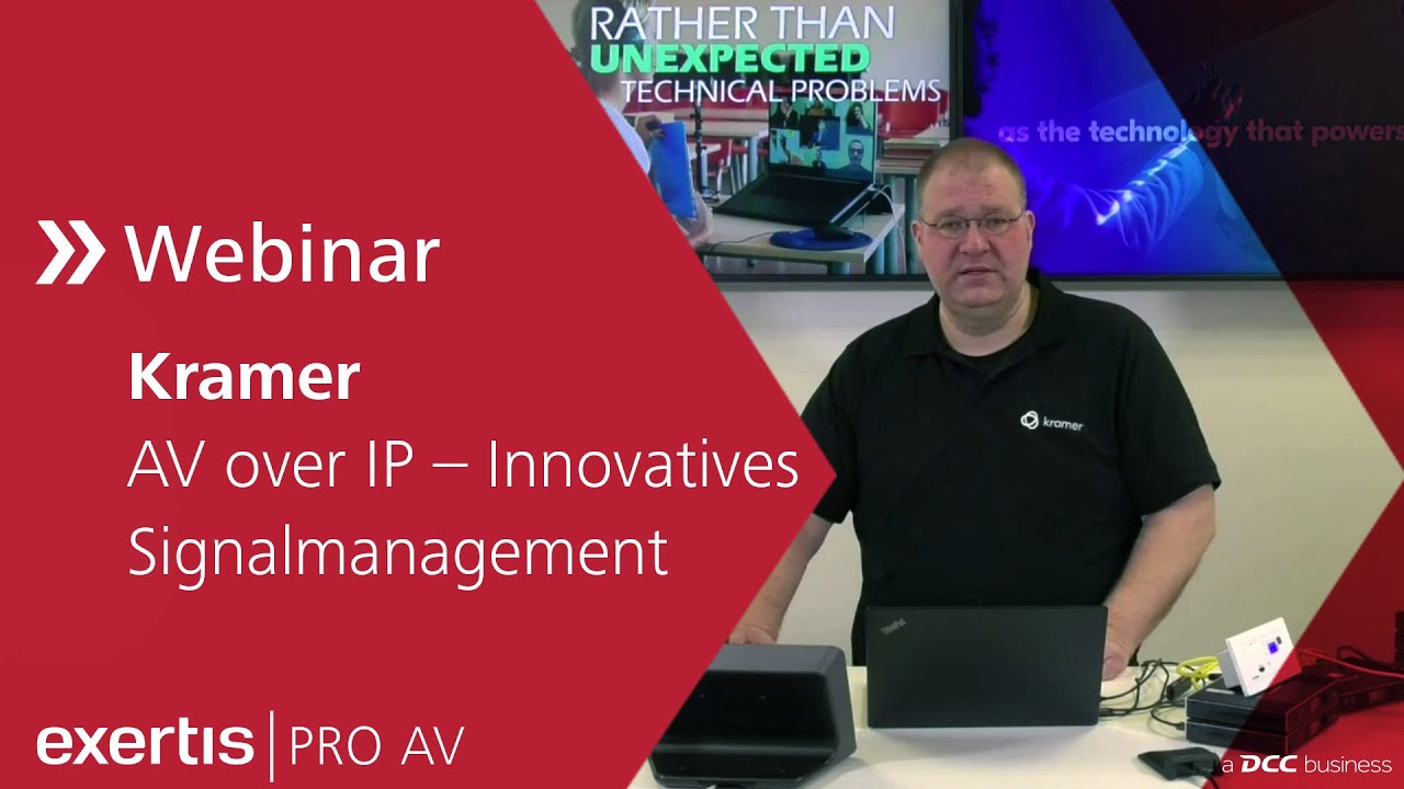 Kramer AV over IP – Innovatives Signalmanagement - YouTube