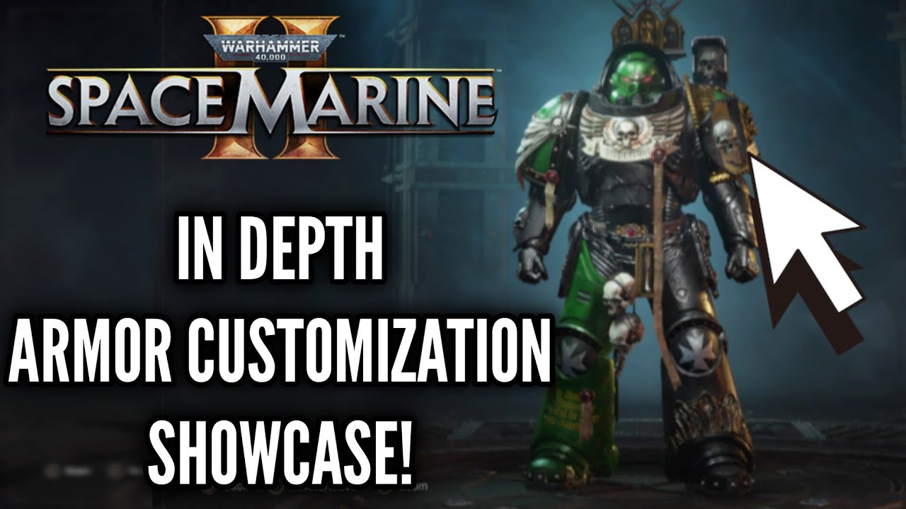 Space Marine 2 - In Depth Armor Customization Showcase! - YouTube