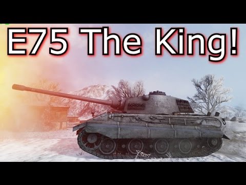 World of Tanks - E15 Ace Tanker E75 Best Tier 9 Heavy? - YouTube
