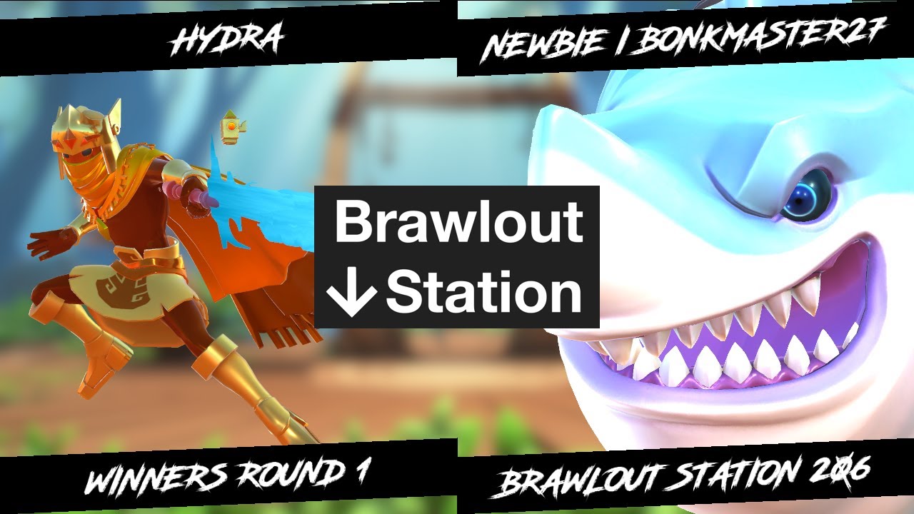 Brawlout Station 206 - HYDRA (The Drifter) vs Newbie | Bonkmaster27 ...