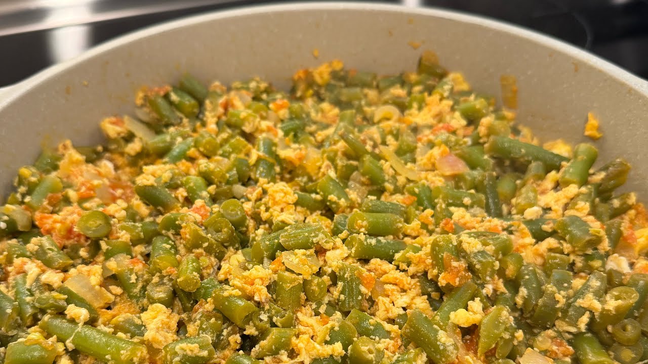 Ejotes a la mexicana 2 recetas bien ricas y saludables - YouTube