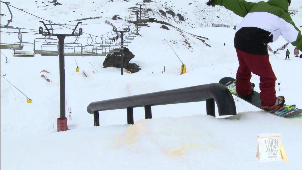 10. What is a Backside Lipslide? | Trick Bag Snowboarding. - YouTube