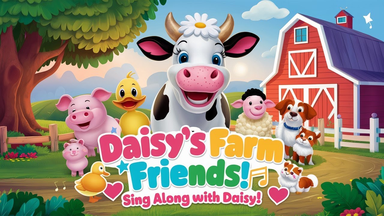 Moo Moo! Meet Daisy the Cow and Her Friends! 🎶 - YouTube