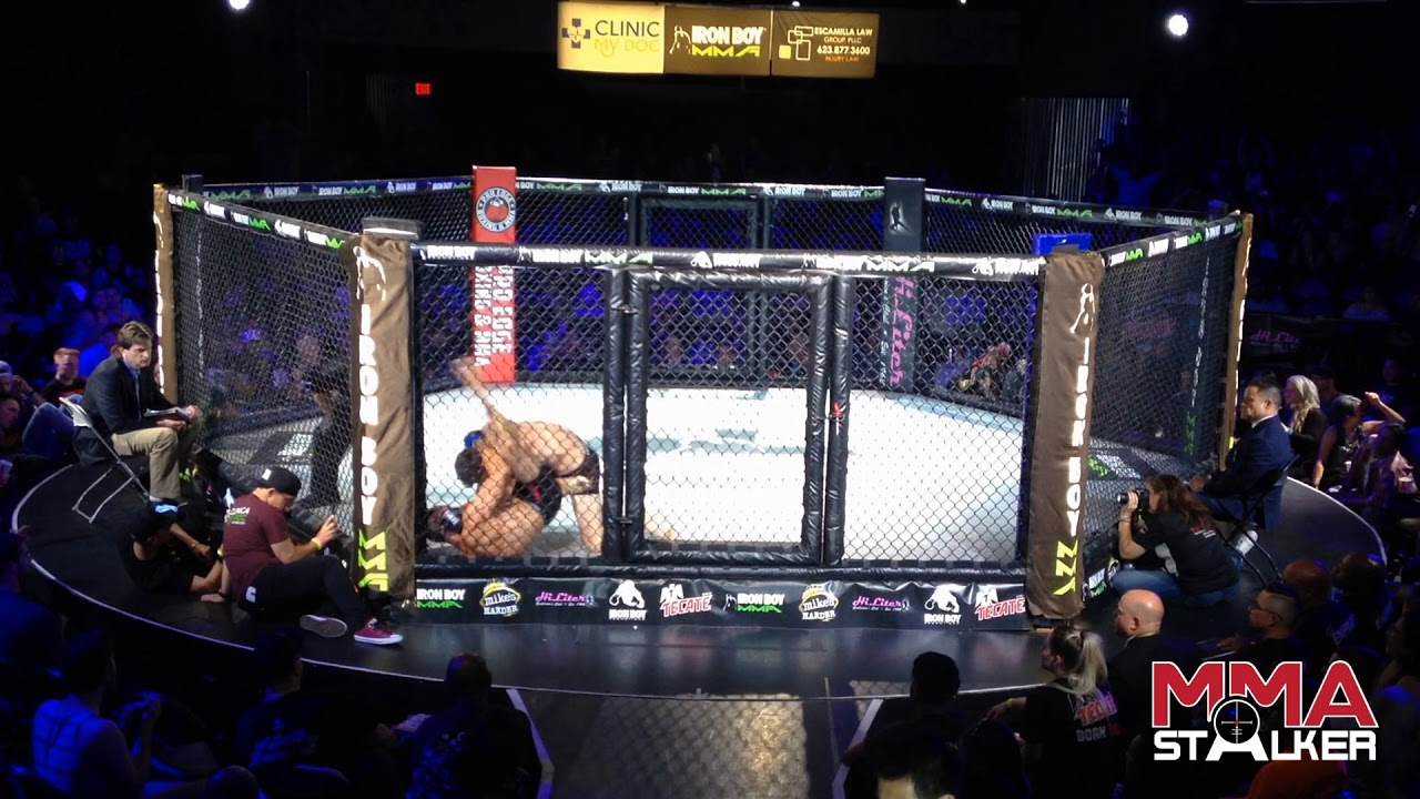 #8 Iron Boy MMA 11 Austin Wourms vs John Long - YouTube