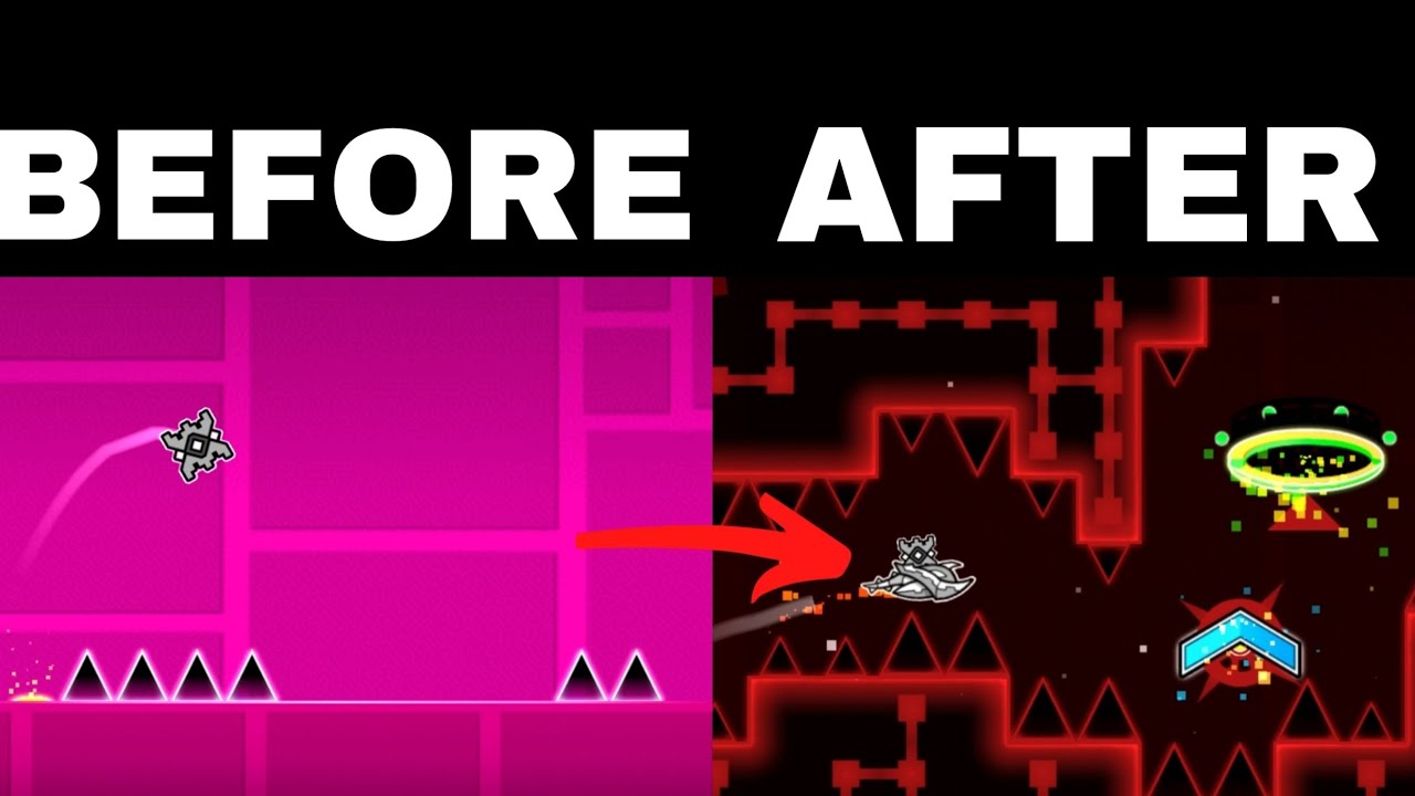 New GD Players: Before vs Now - YouTube