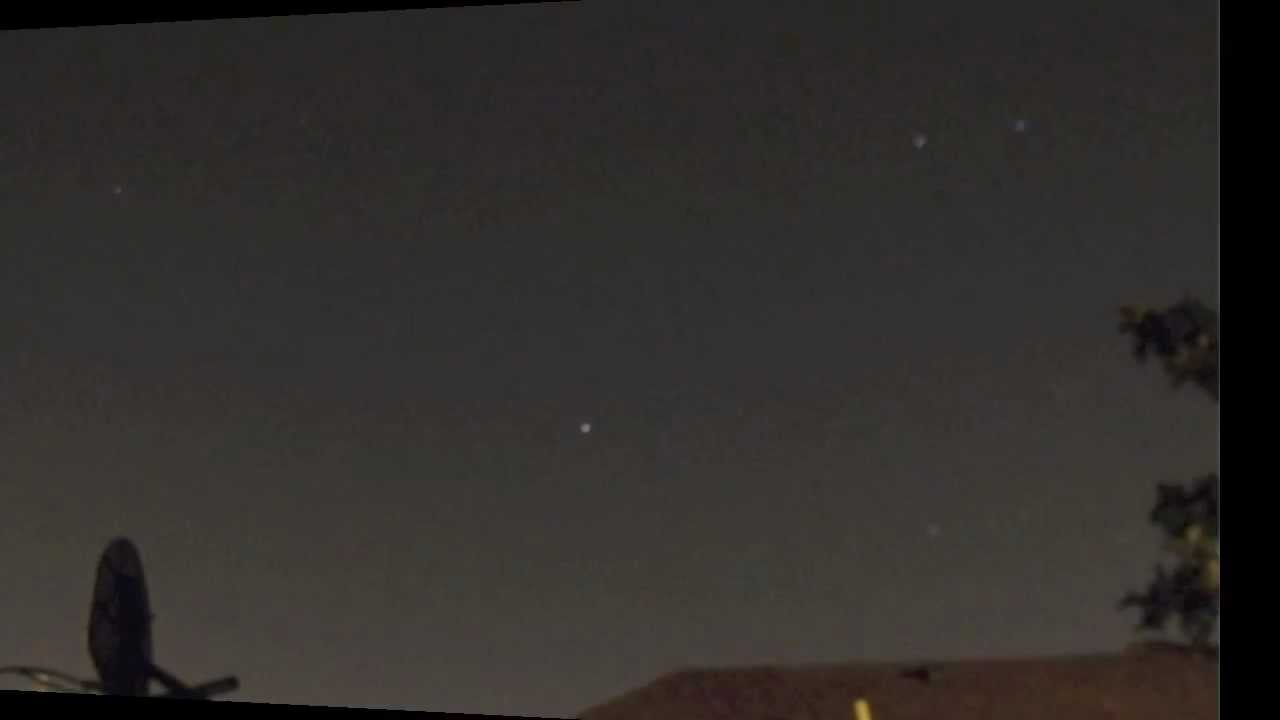 "The travel of the stars and moon" time lapse animation - YouTube
