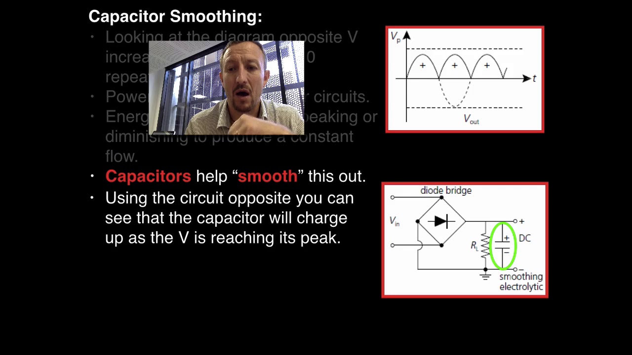 Capacitor Smoothing - YouTube