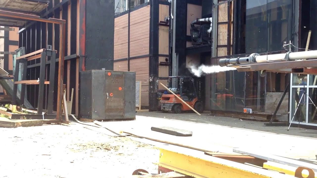 ICC-500/FEMA 361 Tornado Shelter Impact Test, Construction Consulting ...