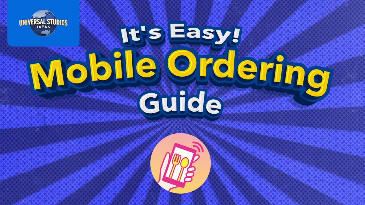 It's Easy! Mobile Ordering Guide｜USJ - YouTube