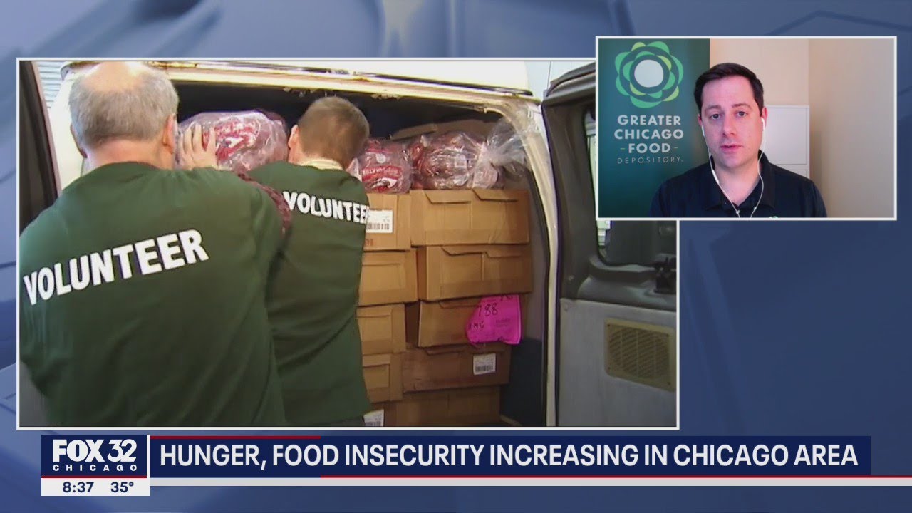 Greater Chicago Food Depository says that hunger and food insecurity ...