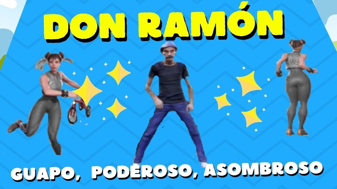 DON RAMÓN GUAPO PODEROSO ARMONIOSO BAILANDO CON CHUN LI #donramon # ...