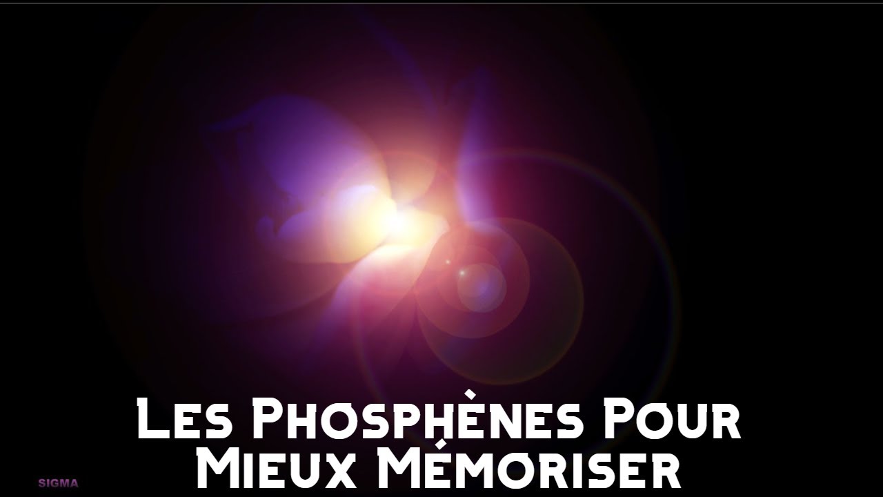 Les phosphènes pour mieux mémoriser - YouTube