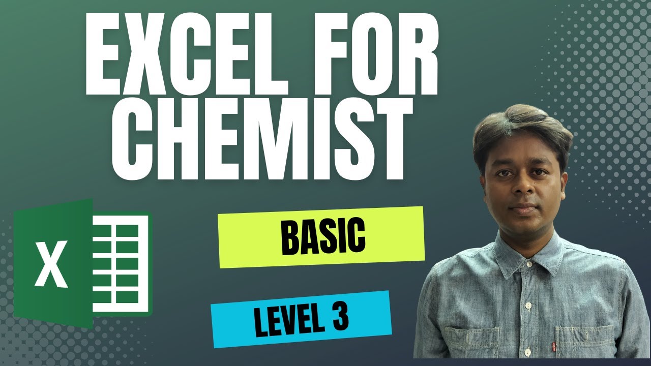 Excel for Chemist: part 3 - YouTube