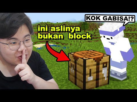 Gw Isengin Temen Gw Dengan Block Palsu Buatan Gw di Minecraft …