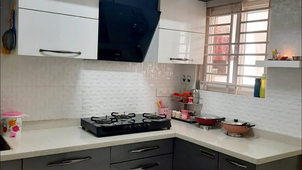 My Small Kitchen Tour # ನಮ್ಮ ಪುಟ್ಟ ಅಡಿಗೆ ಮನೆ 💓 # Simple and Easy ...