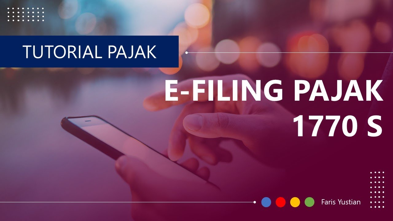 EFiling SPT 1770 S - YouTube