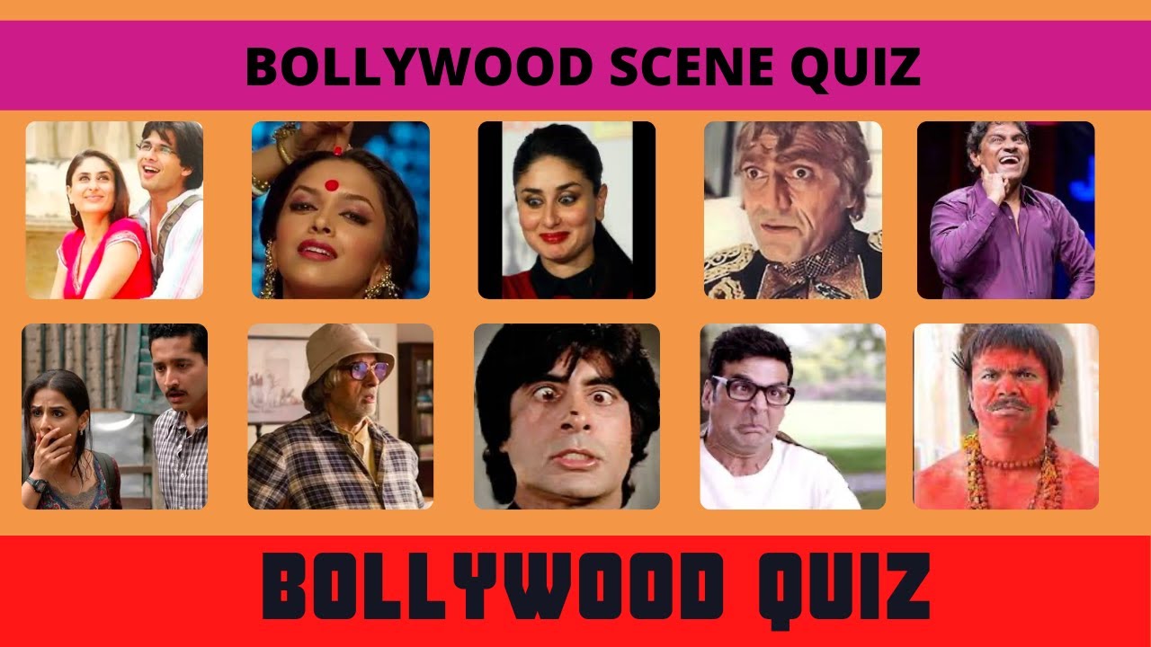 Bollywood Movie Scene Challenge/ Bollywood Quiz - YouTube