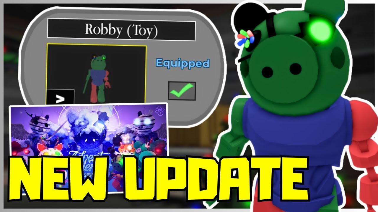 NEW TOY ROBBY SKIN IN PIGGY!! - JUMPSCARE/SHOWCASE | New Piggy Update ...