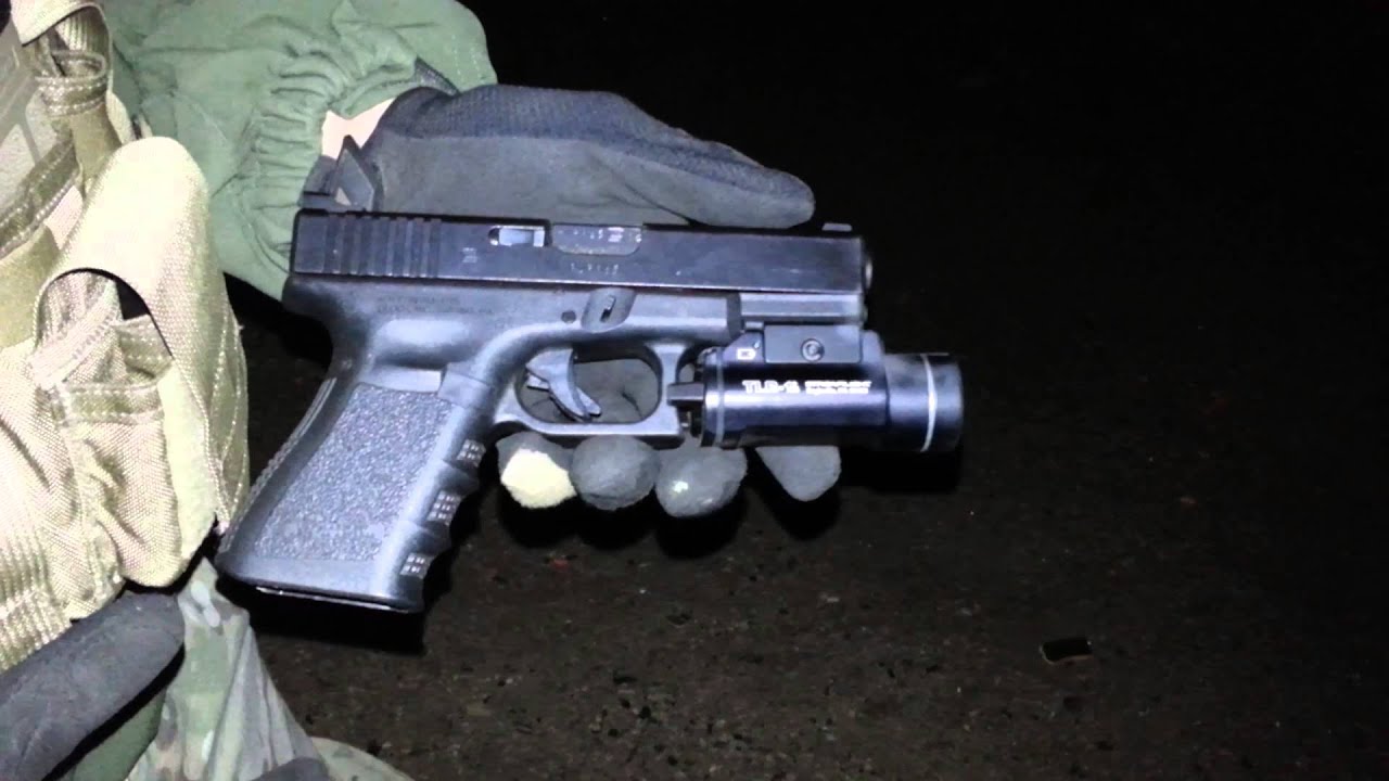 Glock G19 with TLR-1s - YouTube