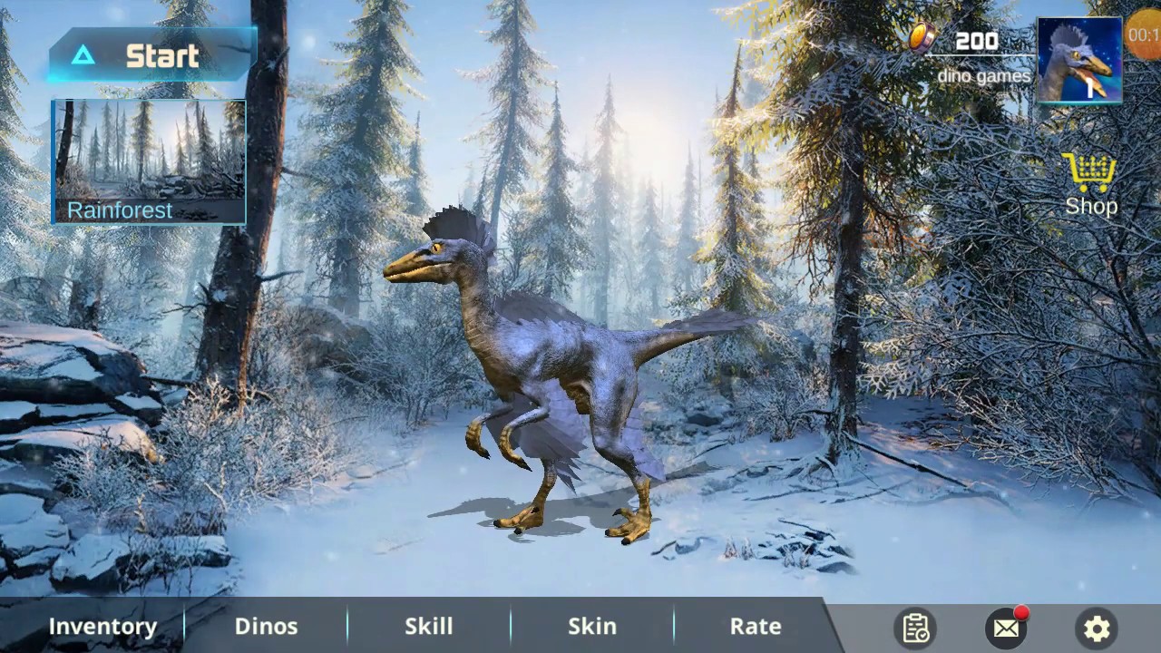 Trodon simulator/sobrevivendo de troodonte!/grande bug!! - YouTube