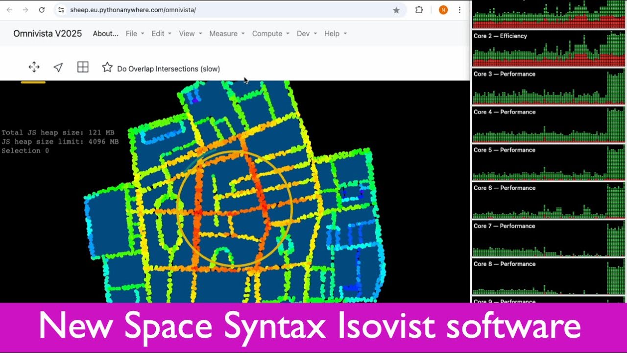 New Omnivista 25. Preview. Isovist Space Syntax - YouTube