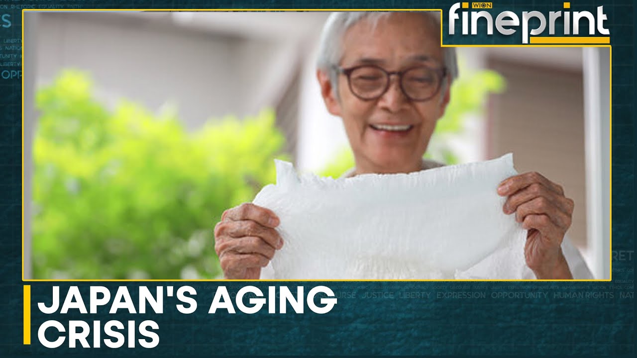 Japan nappy maker shifts from babies to adults | WION Fineprint - YouTube